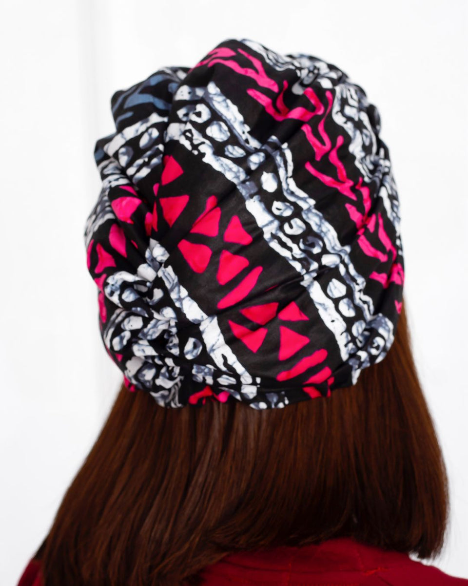 Abena African Print turban – Nahla Brand